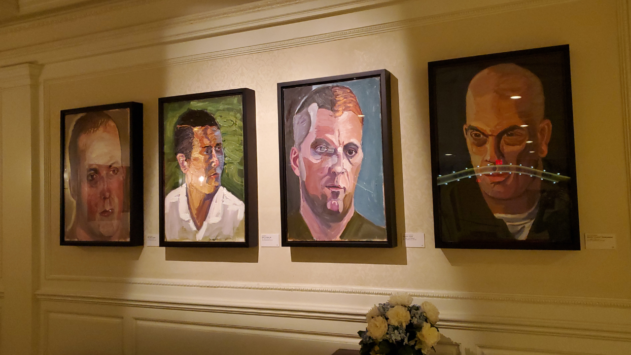 George W. Bush’s ‘Portraits of Courage’ gallery opens at Disney World