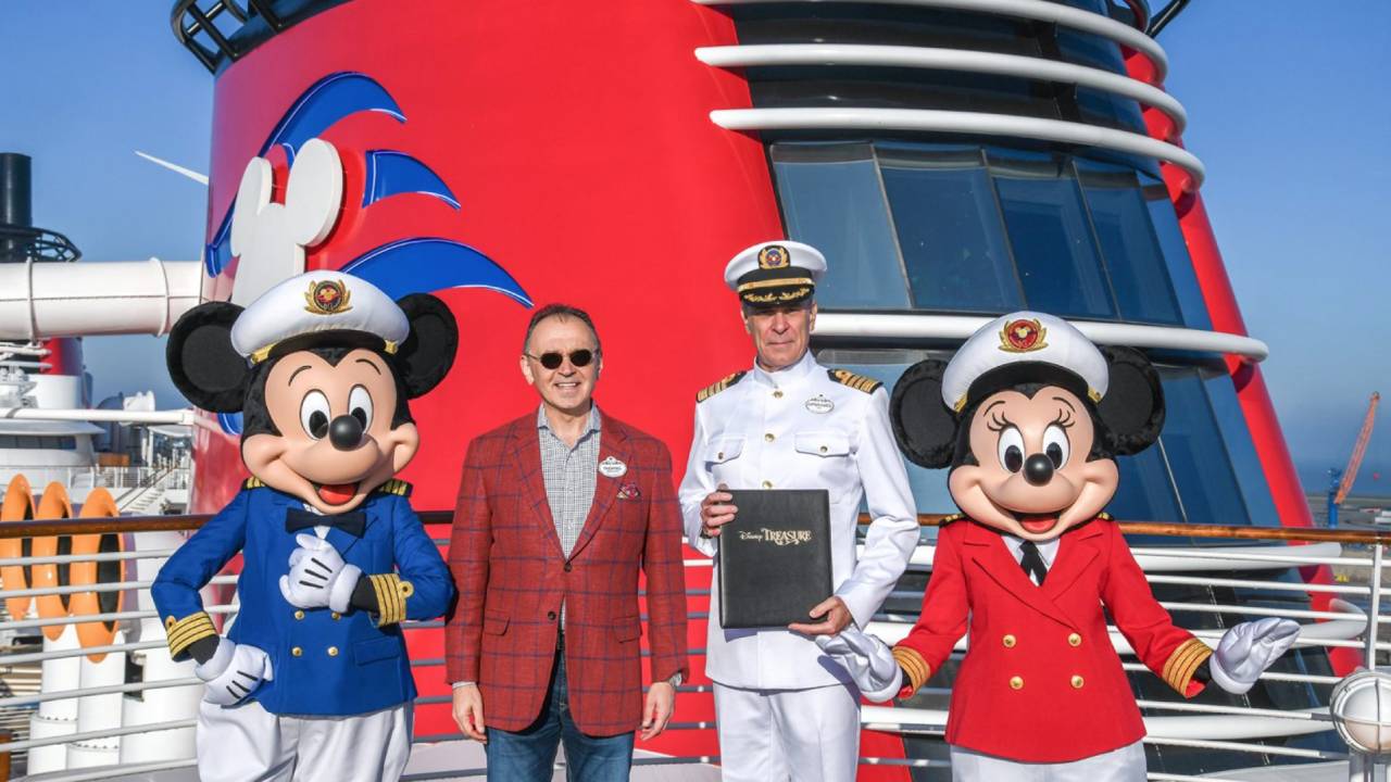 Disney Cruise Line takes delivery of Disney Treasure ship
